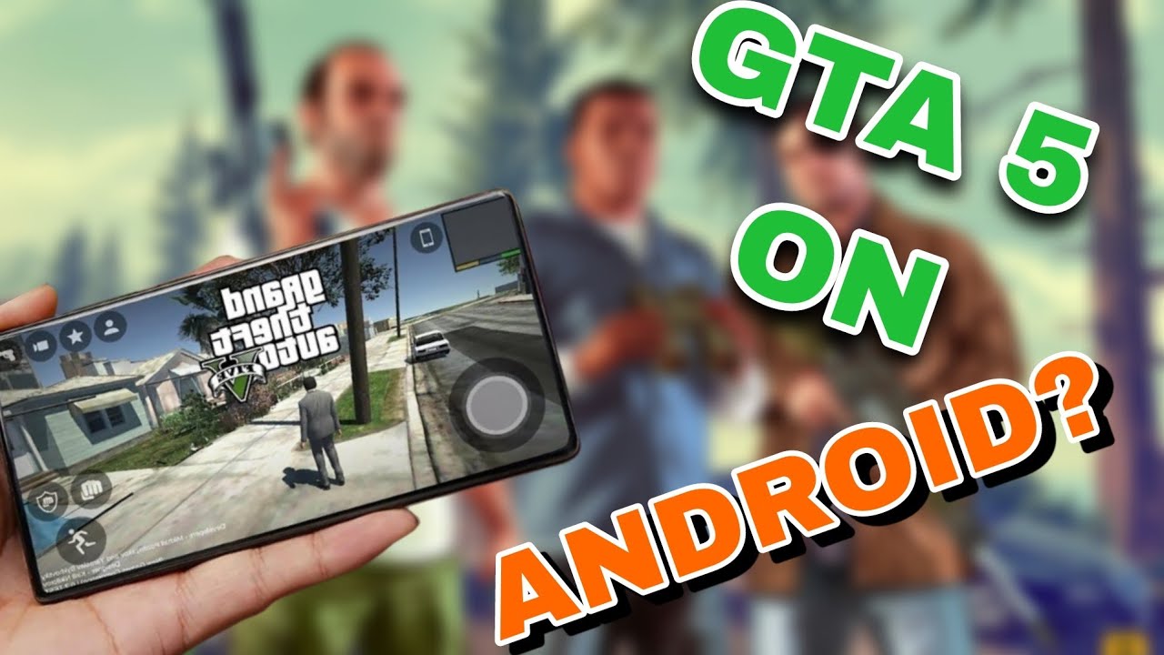 GTA 5 ON ANDROID????🤔🤔🤔 - YouTube