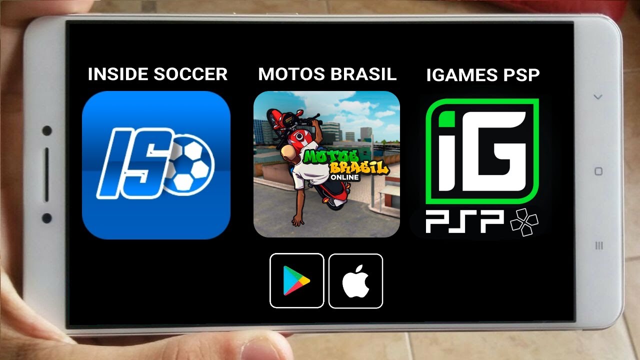NOVO APP IGAMES PSP, INSIDE SOCCER BETA E NOSSO PRIMEIRO JOGO LANÇADO ...