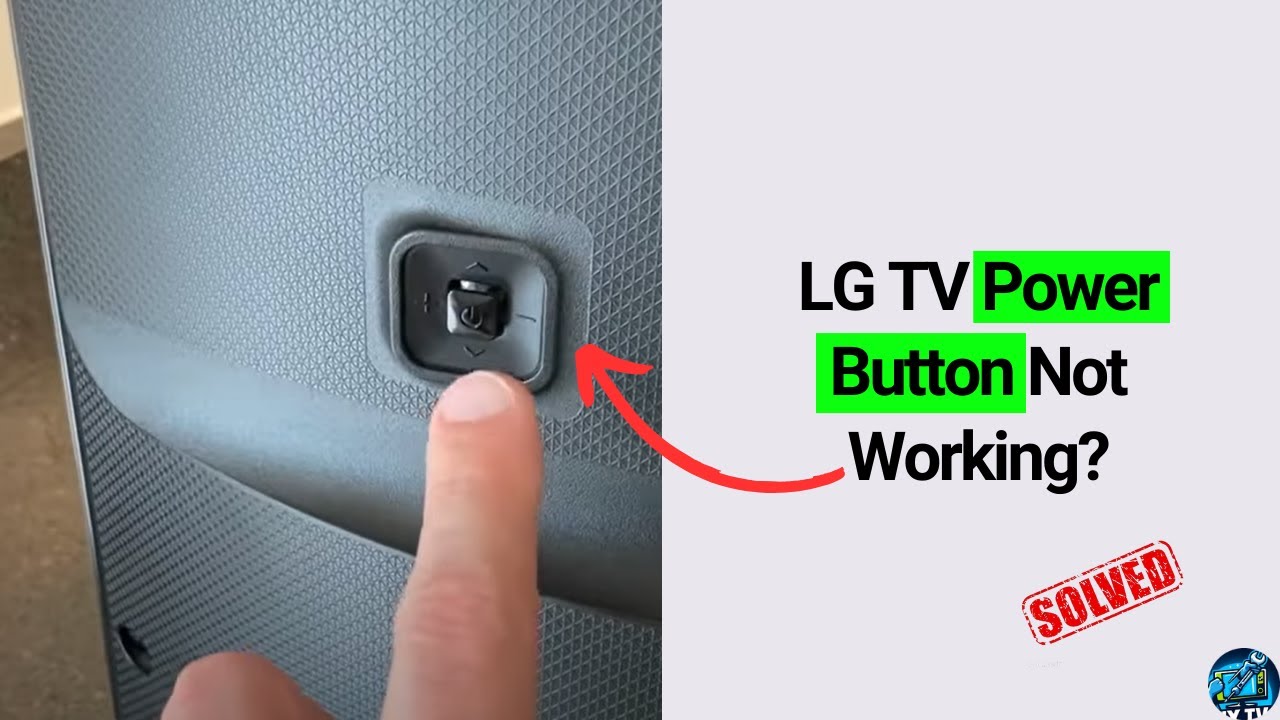 LG TV Power Button Not Working? (Replacement Guide) - YouTube
