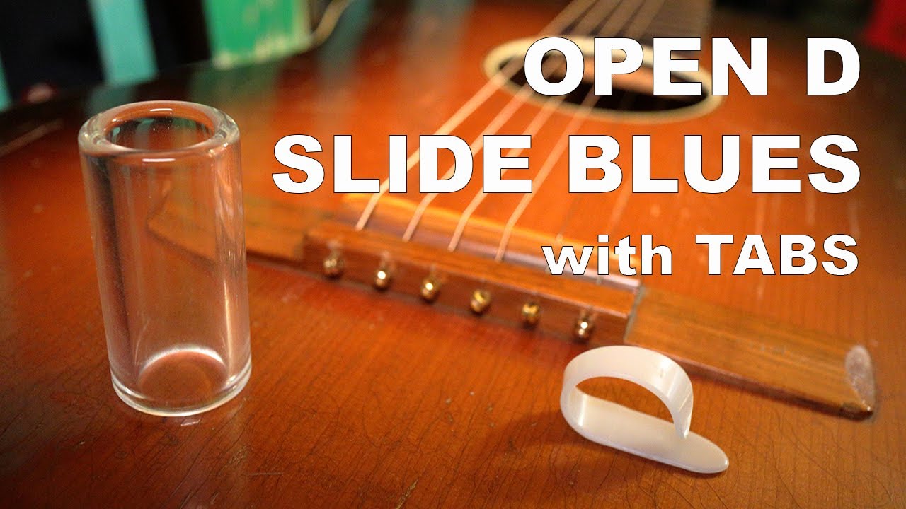Alternating Thumb Slide Blues in Open D (with TABS) - YouTube