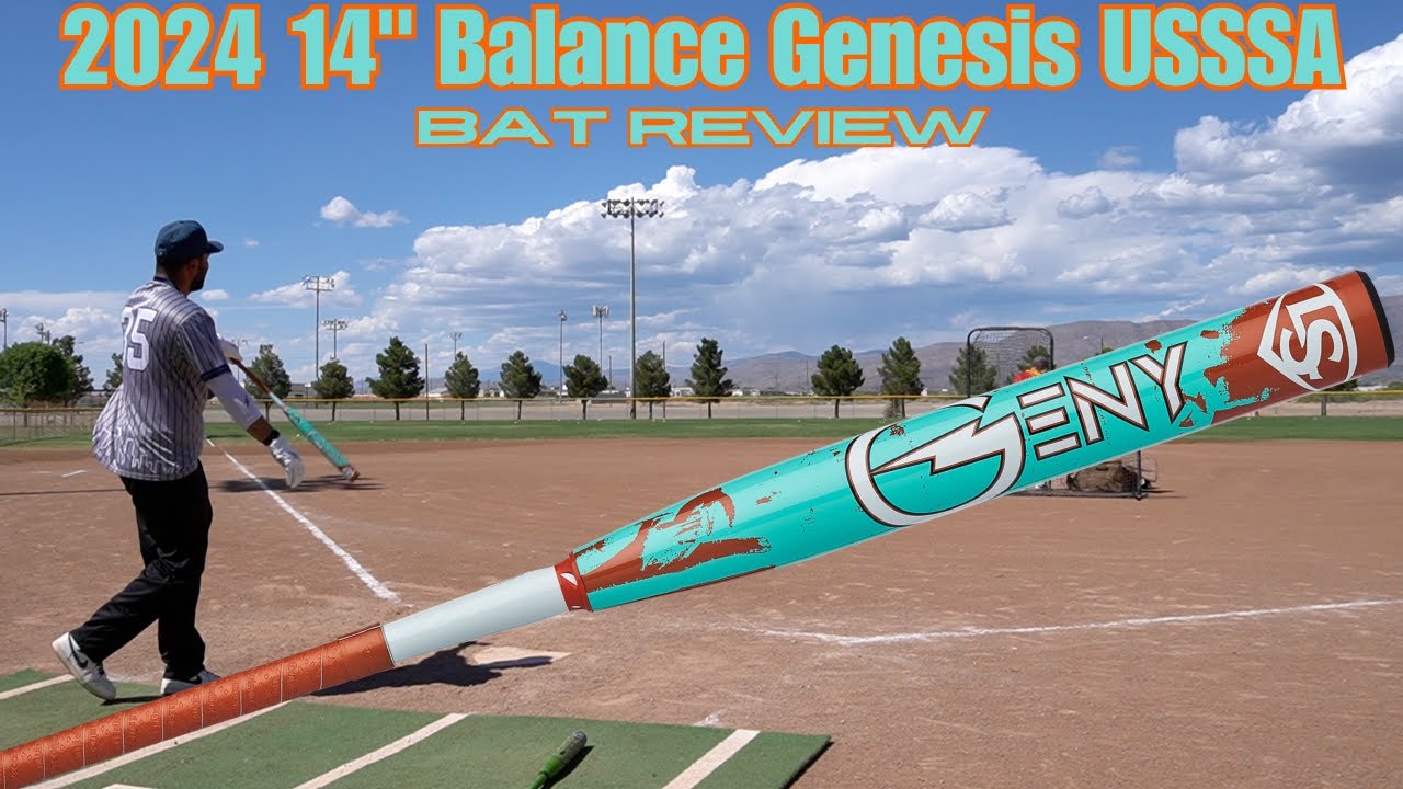 Hitting the 2024 14" Balance Genesis | USSSA Slowpitch Bat Review - YouTube