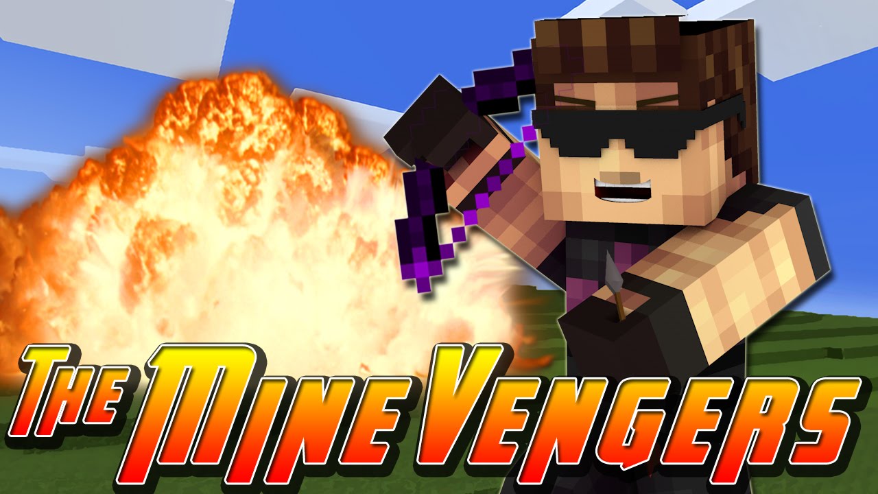 Minecraft MineVengers - TRAINING WITH HAWKEYE!! - YouTube