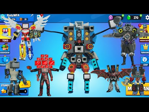 KOMPILASI ULTIMATE TV MAN VS ULTIMATE SPEAKERMAN VS ULTIMATE CAMERAMAN ...