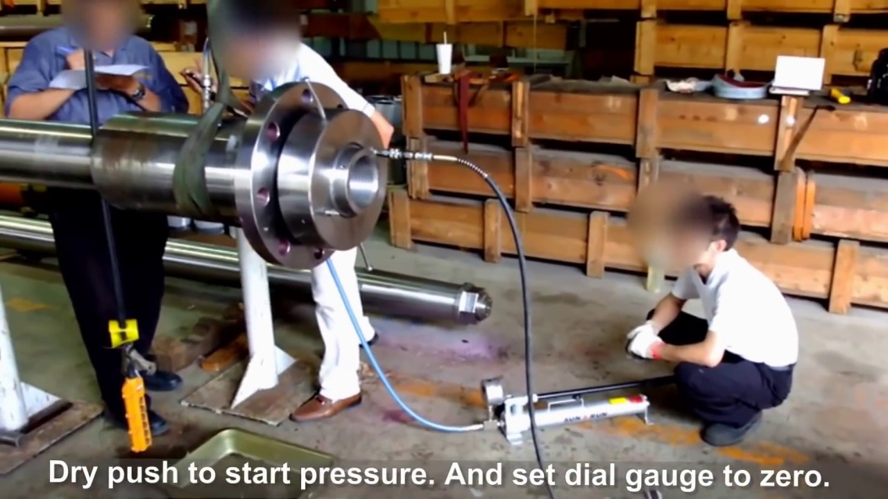 [Shipbuiling Technology] P2 - Keyless coupling install and remove ...