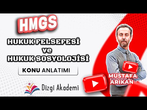 18. HMGS  I Hukuk Sosyolojisi  I Hukuk Sosyolojisine Giriş I Mustafa Arıkan