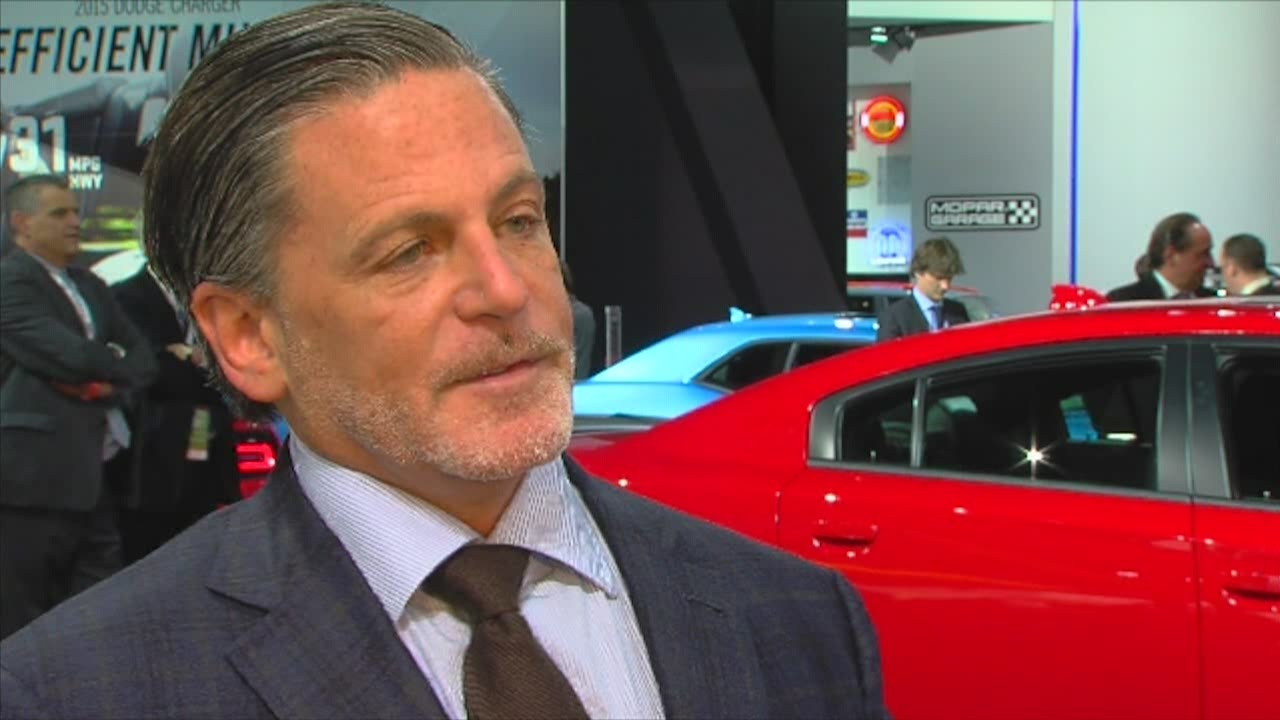Dan Gilbert talks Detroit at the auto show with WXYZ anchor Stephen ...