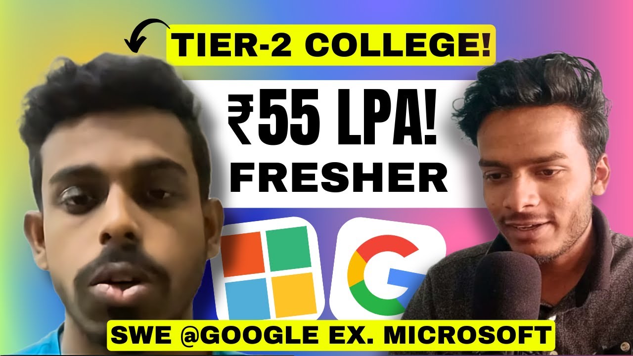 How To Get In Google And Microsoft? | ft.Anish De SWE @Google and ex ...