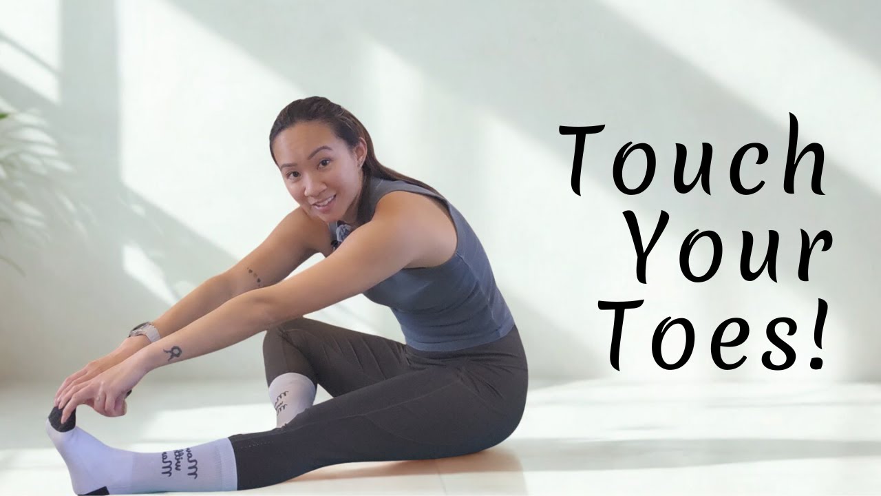 Touch Your Toes! Hamstring + Calf Flexibility Routine Beginner Friendly ...