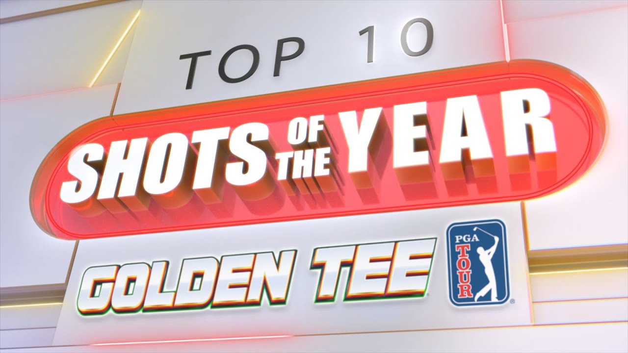 #GoldenTee PGA Tour Shots of the Year 2024 - YouTube