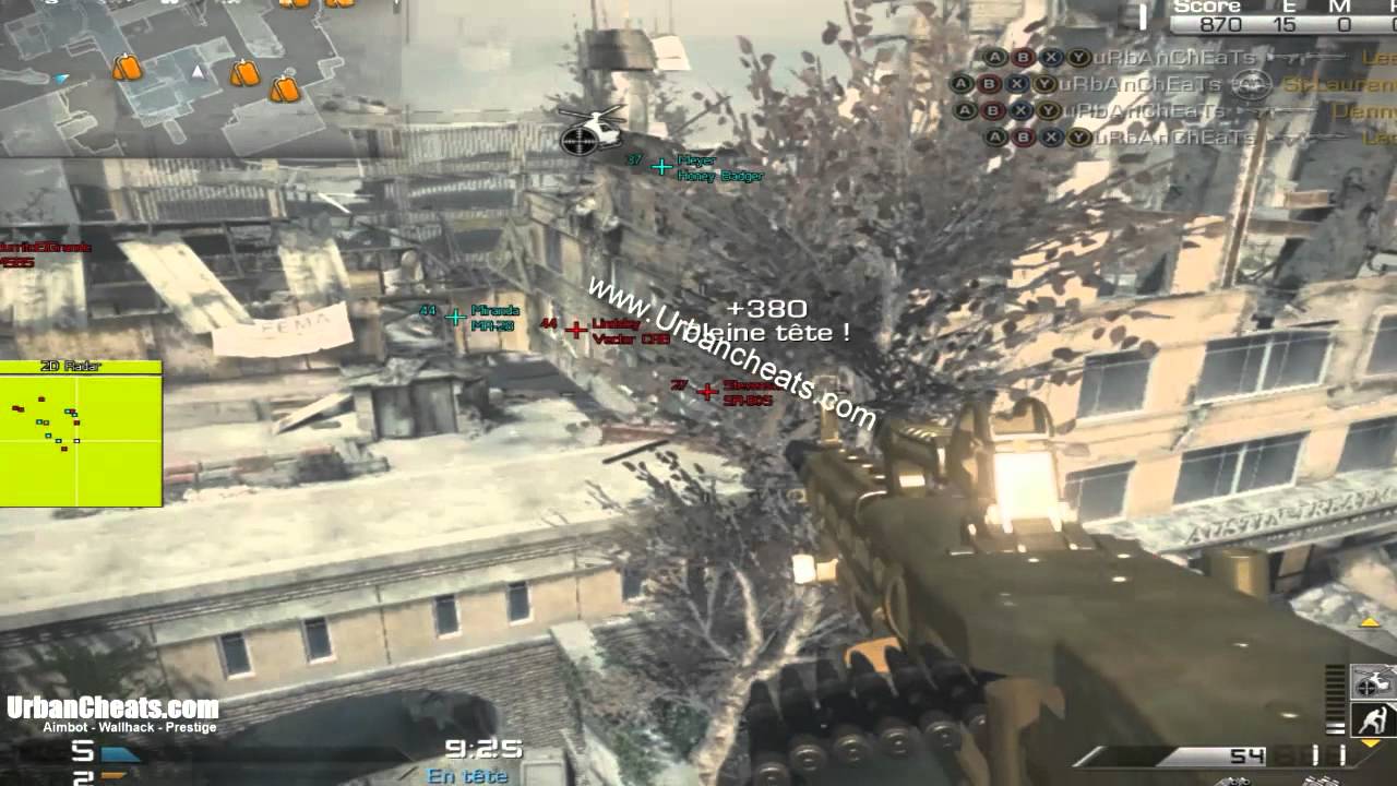 Complet ★ Cheat COD Ghosts ★ Hack Aimbot Wallhack, Super jump, prestige ...