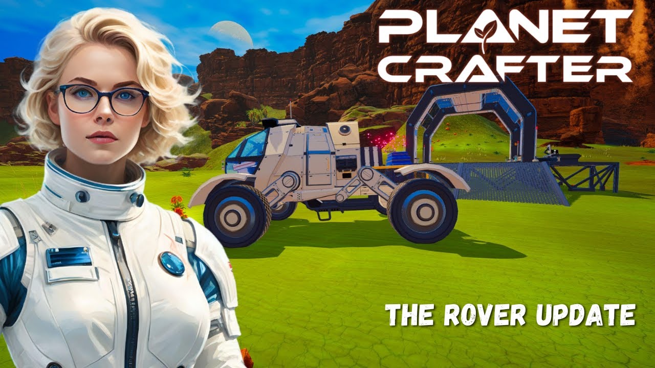 The Planet Crafter| S1| EP22| Taking the Rover out for a spin and back ...