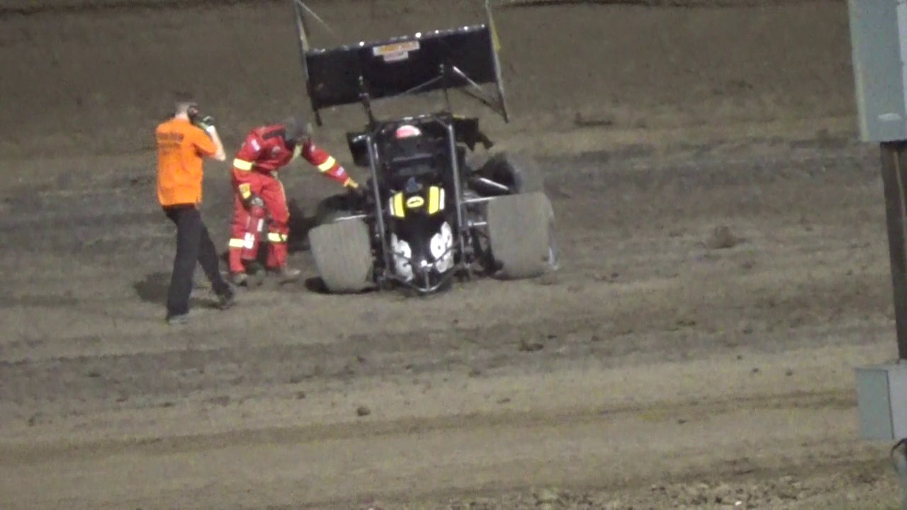 Kyle Larson Eagle Raceway World of Outlaws - June 13, 2017 - YouTube