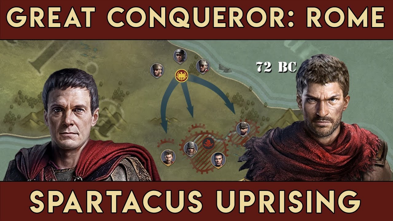 SPARTACUS UPRISING [The Punic War] Great Conqueror Rome - YouTube