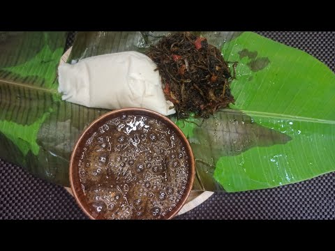 How to cook fufu and Nkwi from Cameroon/  couscous nkui du Cameroon #cameroon #fufu #couscous