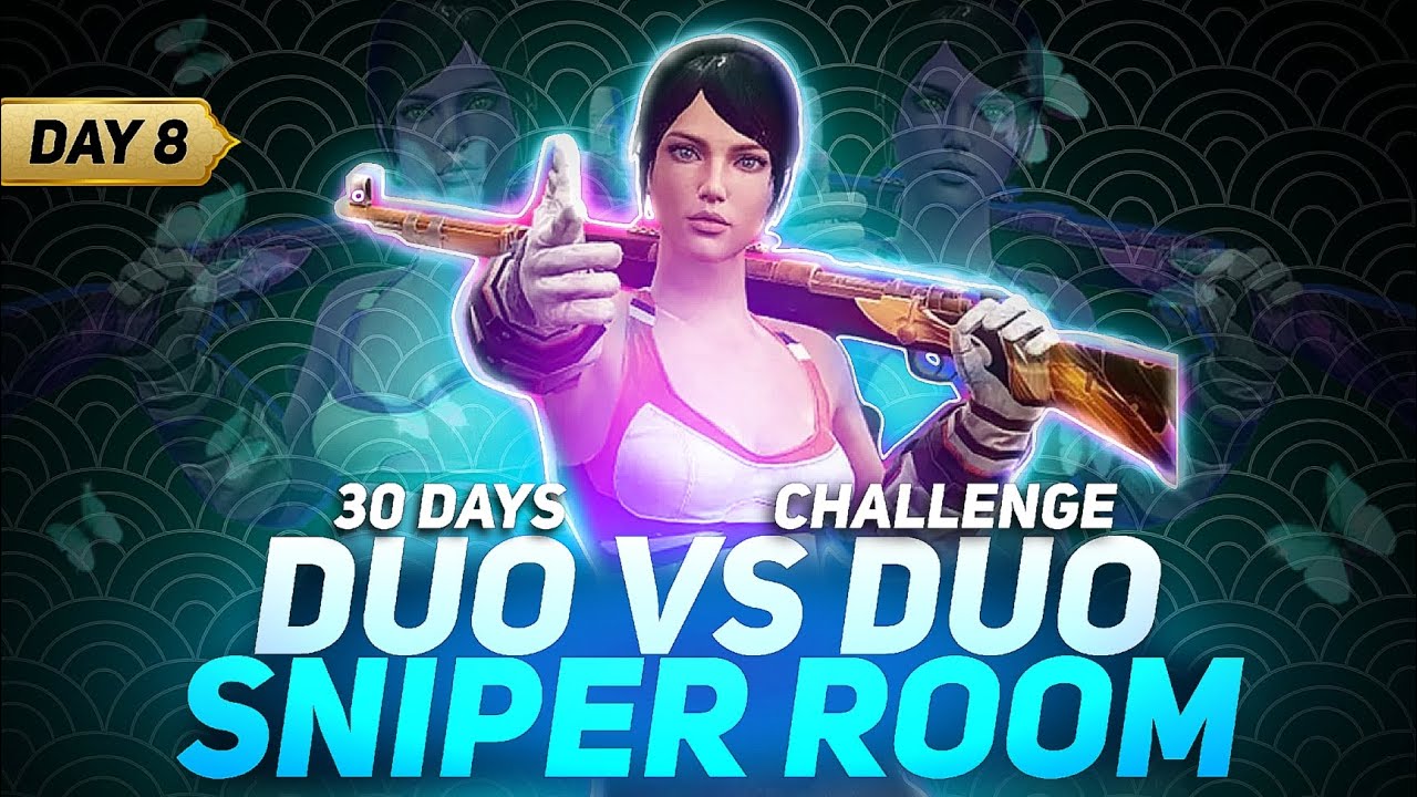 DUO VS DUO SNIPER ROOM | lgv60 | smooth+Extreme | 30 DAYS CHALLENGE ...