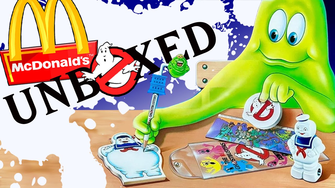 McDonald's Unboxed - The Real Ghostbusters Happy Meal (1987) - YouTube
