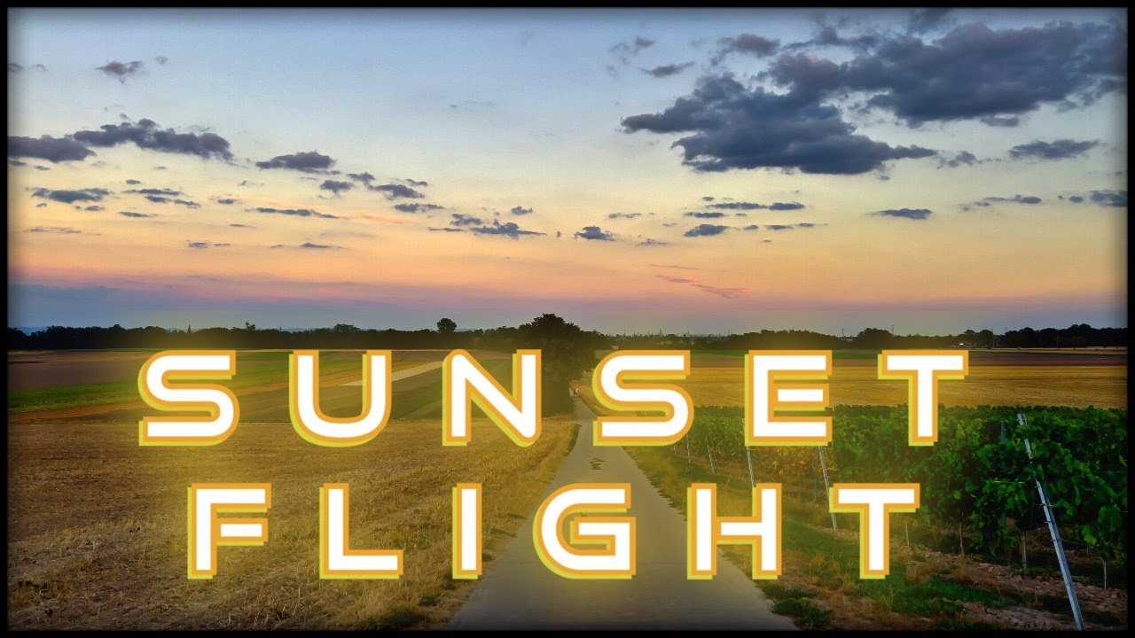 sunset flight | relax | enjoy | test skyreat nd filters | dji mini 3 ...