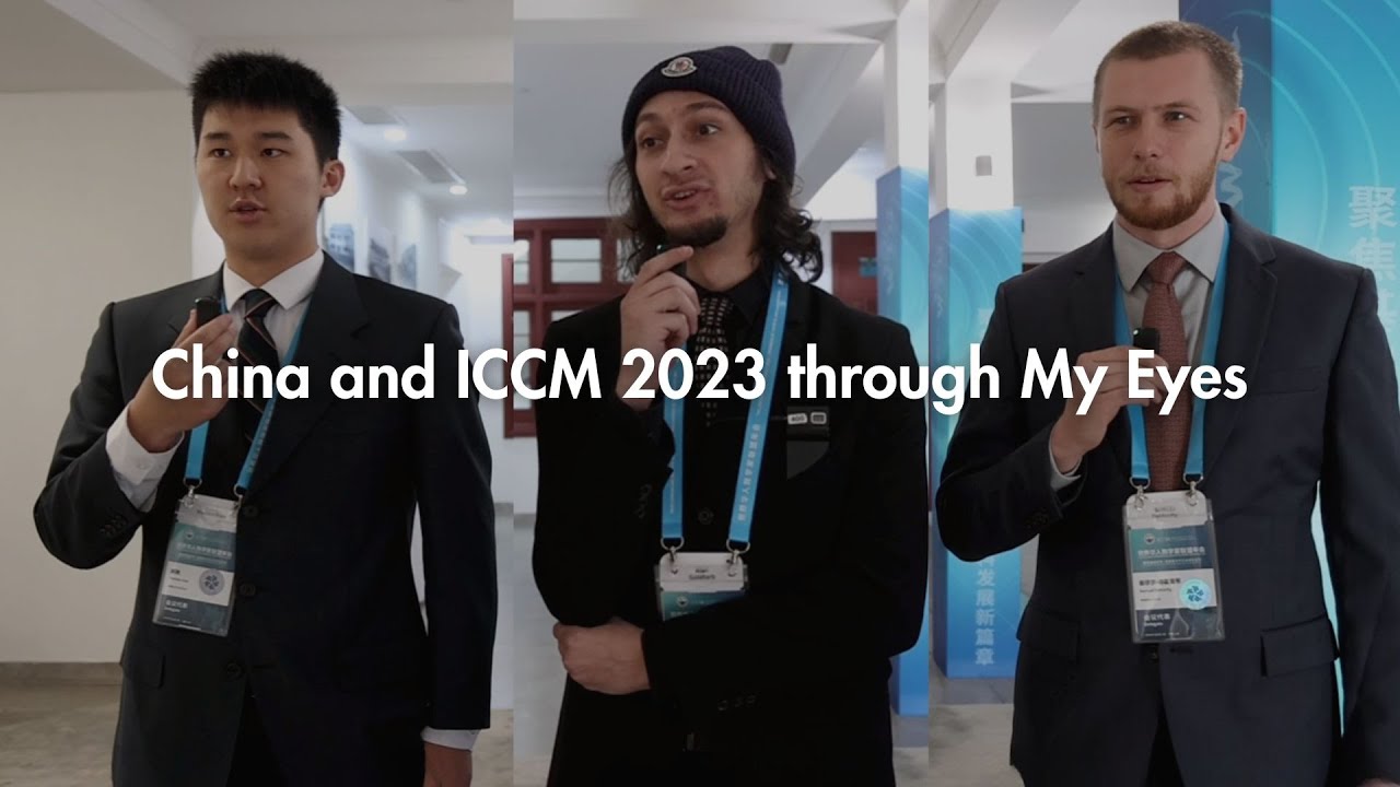 China and ICCM 2023 through My Eyes - YouTube