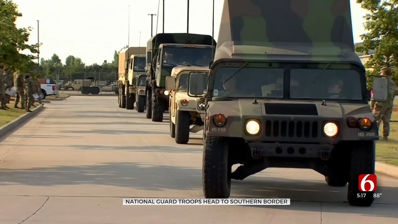 Governors From Several States Send National Guard Troops To Southern ...