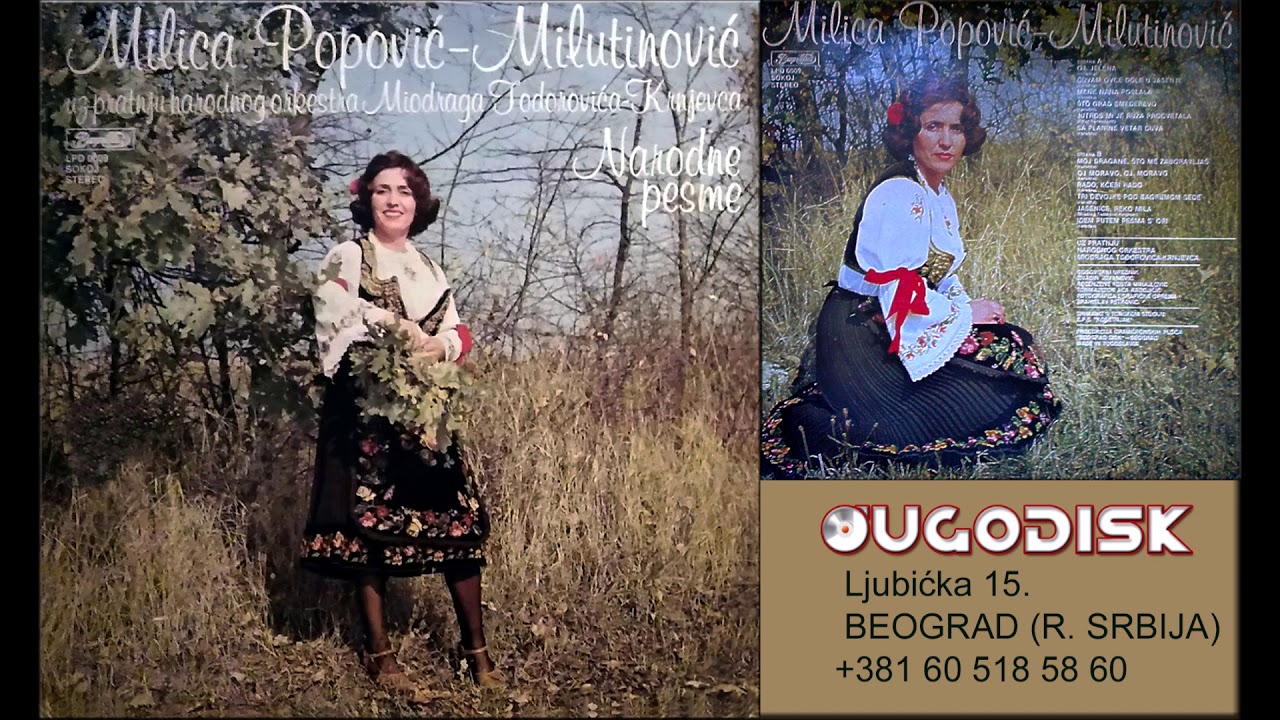 Milica Popovic Milutinovic - Moj dragane sto me zaboravljas - (Audio ...