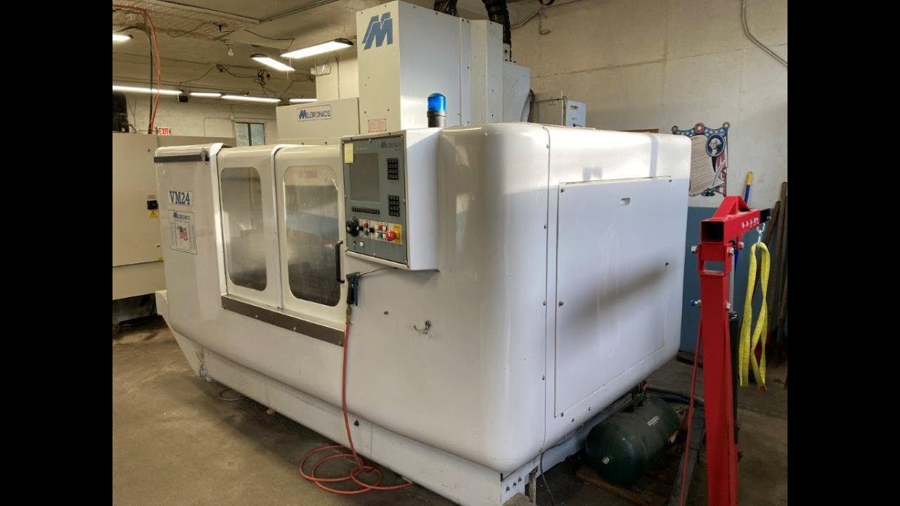 INDUSTRIAL ASSETS SALE LOT 620-MILLTRONICS 3-AXIS CNC VERTICAL ENCLOSED ...