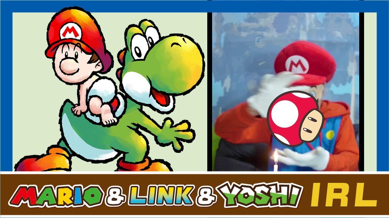 Mario & Link & Yoshi in Real Life | Funny Videos ＃825 - YouTube