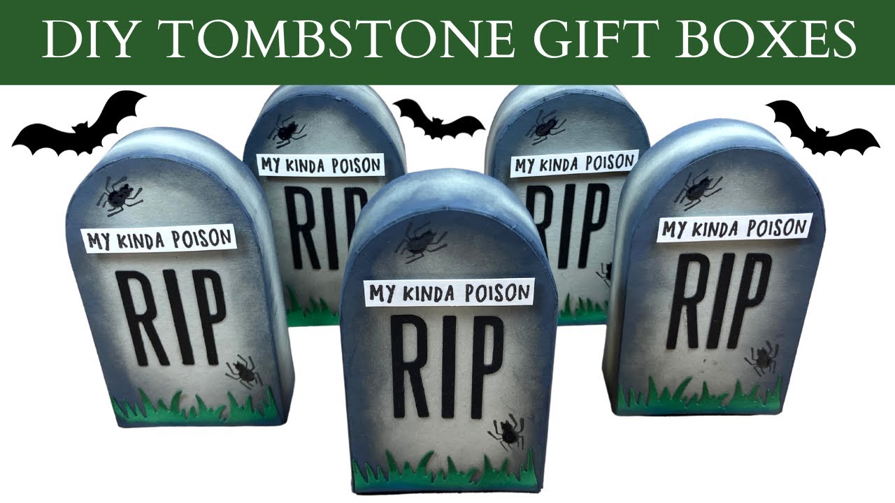 DIY Tombstone Gift Boxes | NO SPECIALITY DIES NEEDED! - YouTube