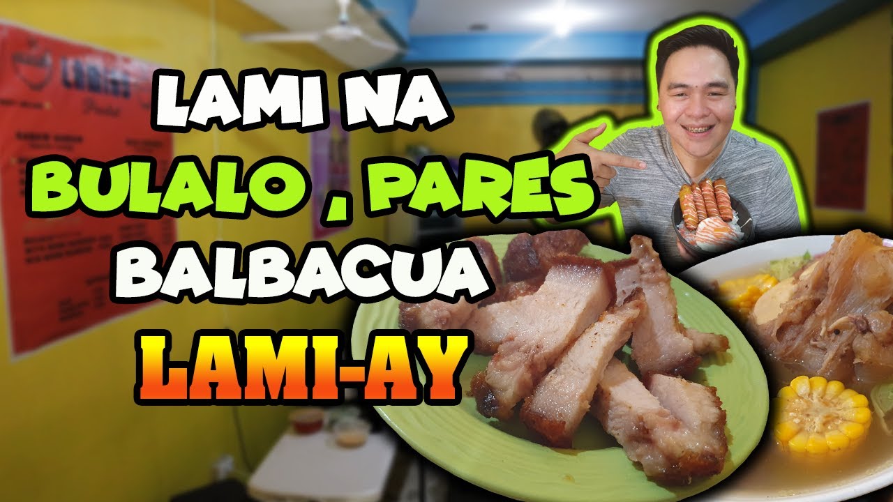 Masarap na Bulalo sa Davao City | Lami-ay | Balbacua, Beef Pares ...