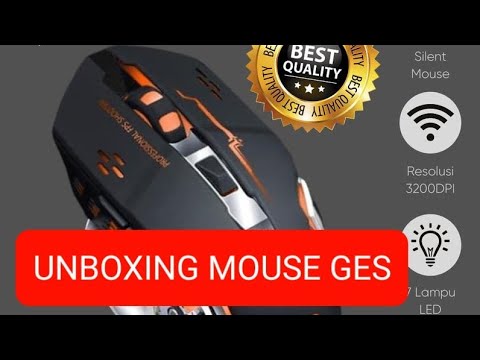 Unboxing wireless mouse Q3 by thorel - YouTube