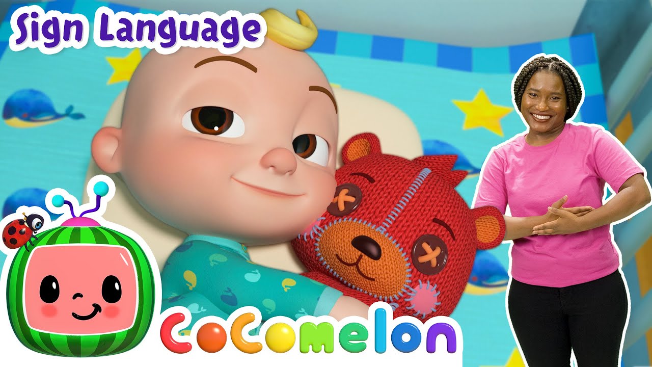 Rock-a-bye Baby, Go to Sleep! | Cocomelon Nursery Rhymes | Learn ASL ...