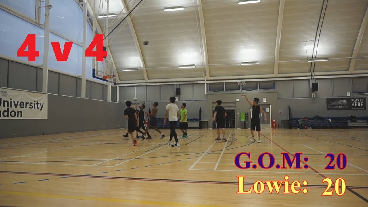 INSANE 4V4 - Basketball 4V4 Game to 21 - YouTube