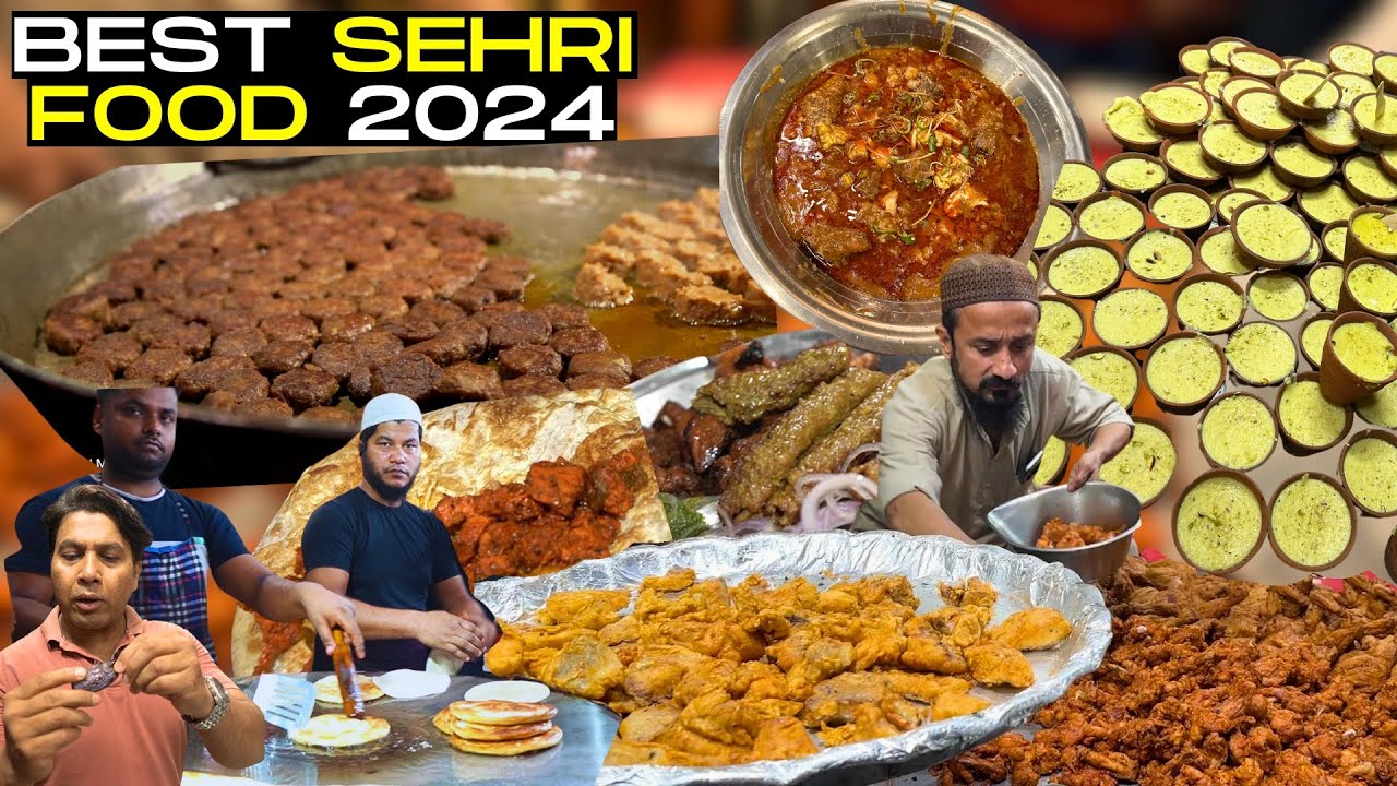 zakir nagar street food ramzan best sehri food in ramadan 2024 delhi ...