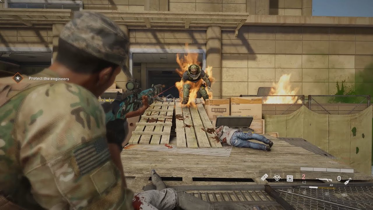 World War Z Aftermath Phoenix Full Episode No Damage Solo Extinction (No bots) - YouTube