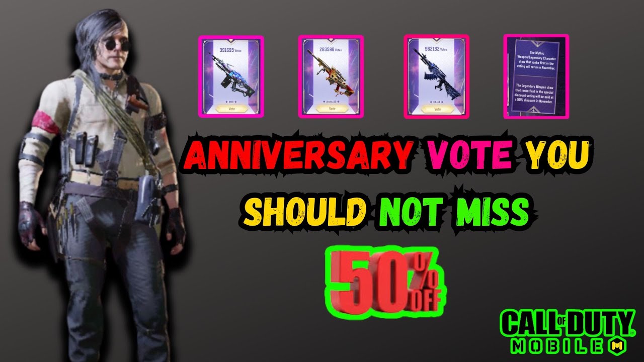 4th anniversary draw vote in codm | codm 4th anniversary draw 2023 july ...