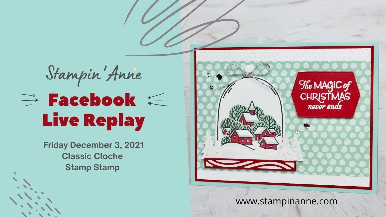 Facebook Live - Friday December 3, 2021 - Classic Cloche - YouTube