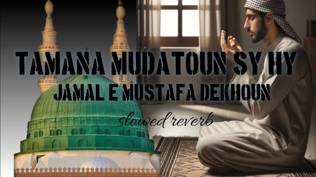 tamana mudatoun sy hy jamal e mutafa dekhoun|slowed reverb naat|# ...