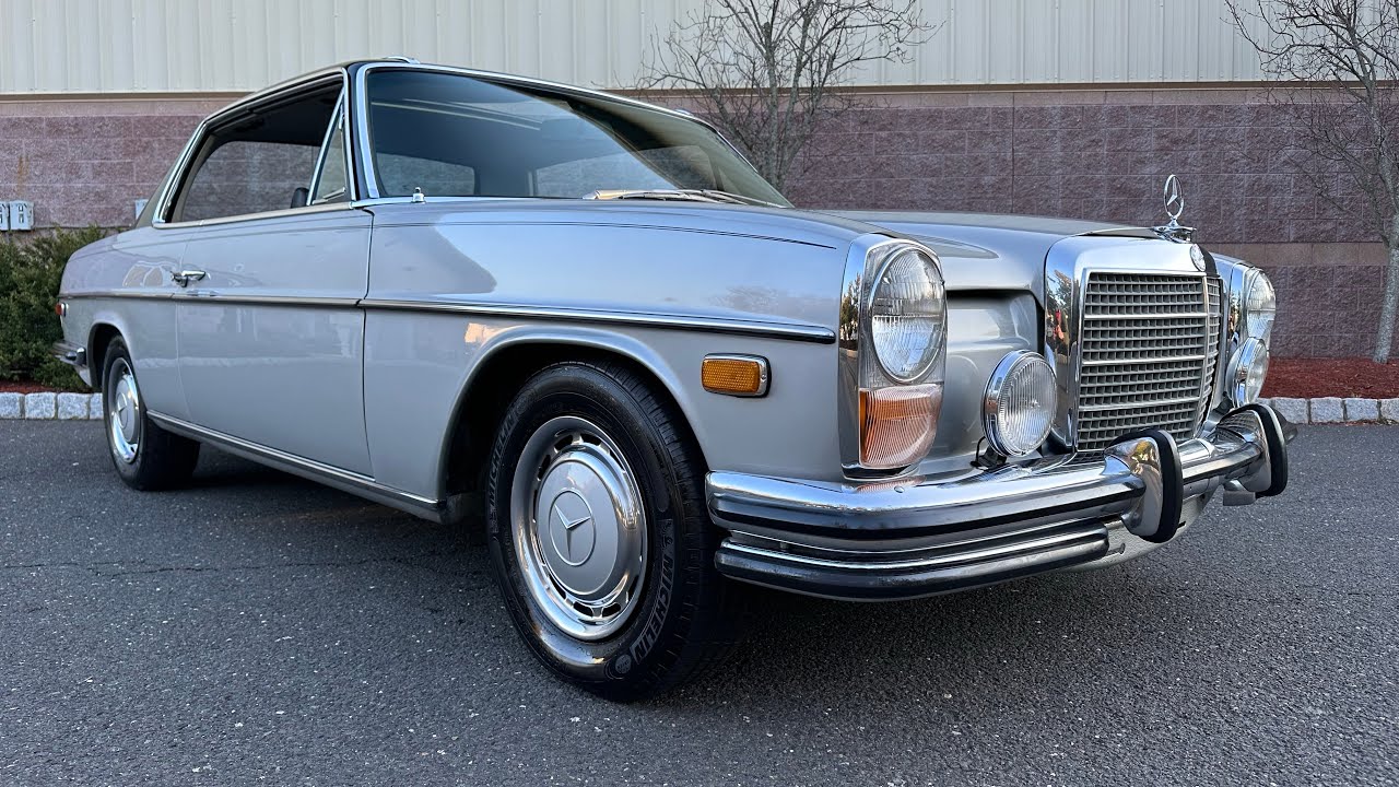 1972 Mercedes-Benz 250C with under 40k miles. Exterior walk around ...