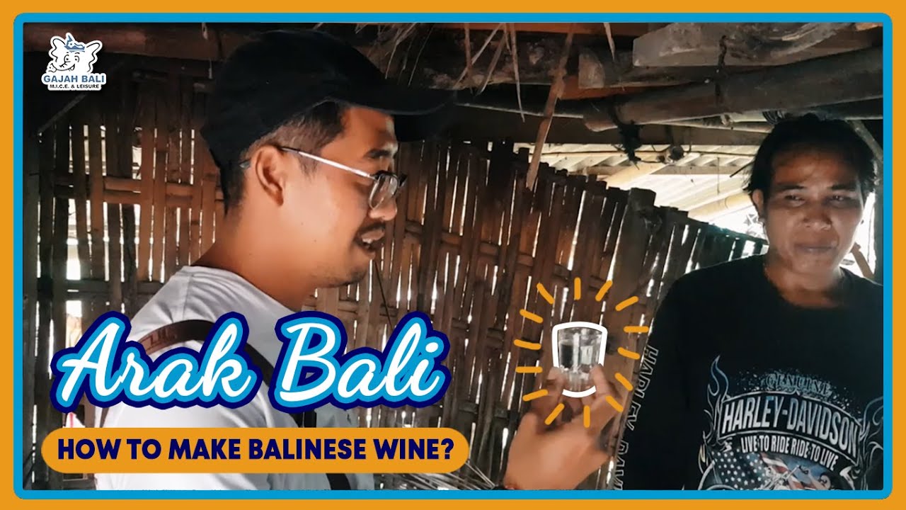 How to make Balinese Wine (Arak Bali) - YouTube