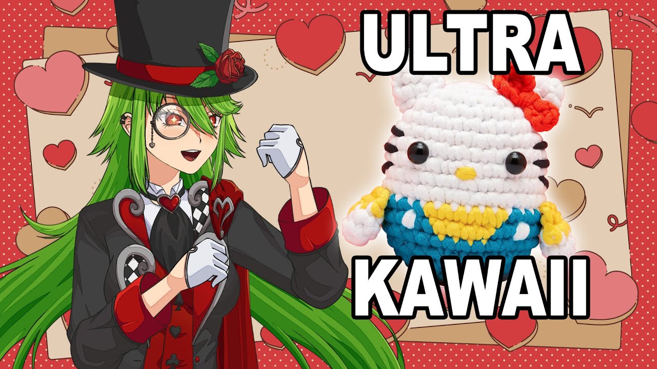 crocheting hello kitty and maybe some other kits 【WOOBLES CROCHET】 # ...