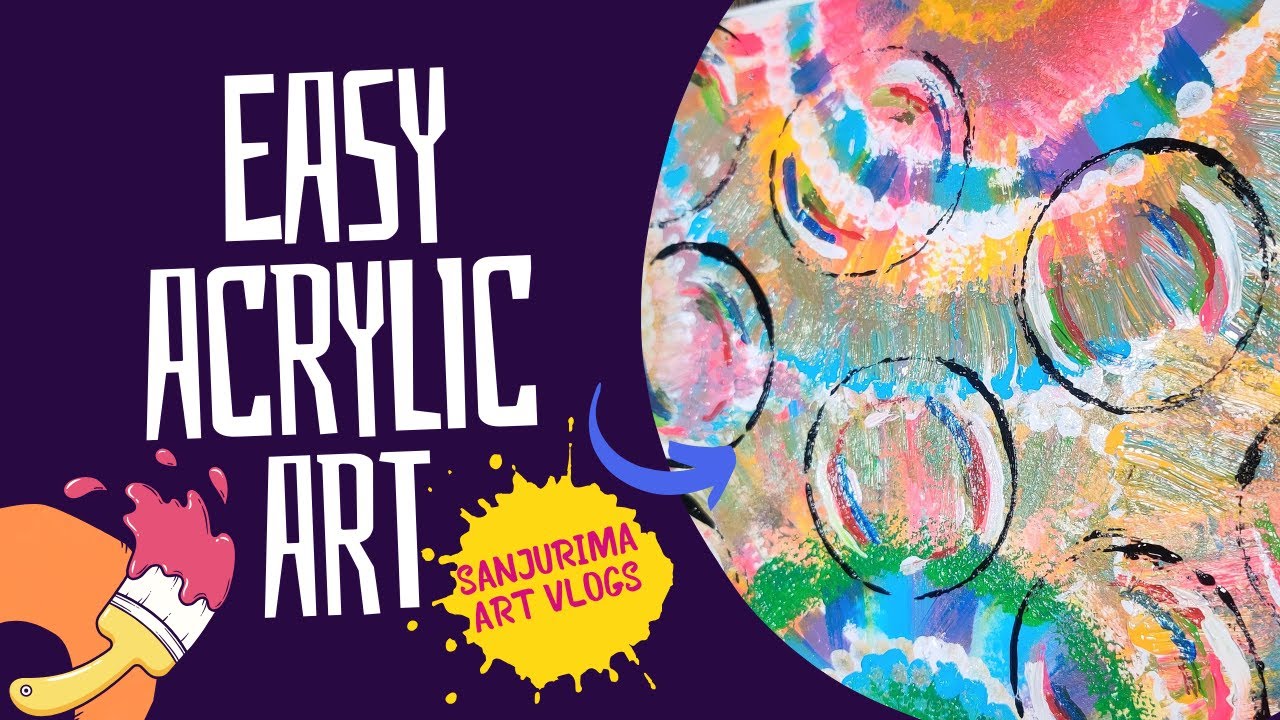 Escape Boredom with Easy Art: Colours of Joy Tutorial #howtodraw # ...