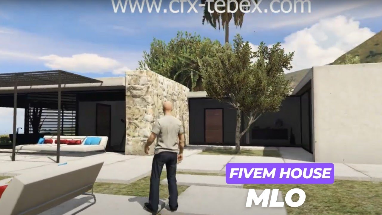 fivem House MLO | Interior & map for Roleplay | Tebex mlo - YouTube