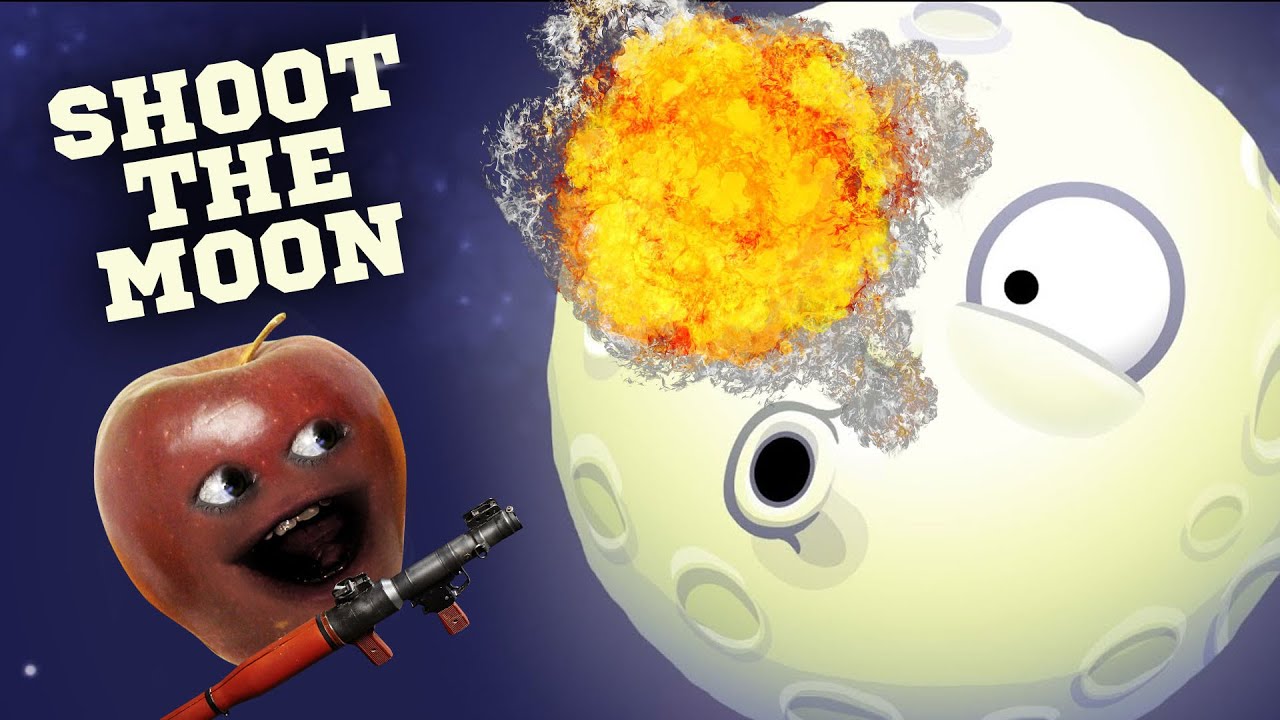 Little Apple gets to - SHOOT the MOON!! - YouTube