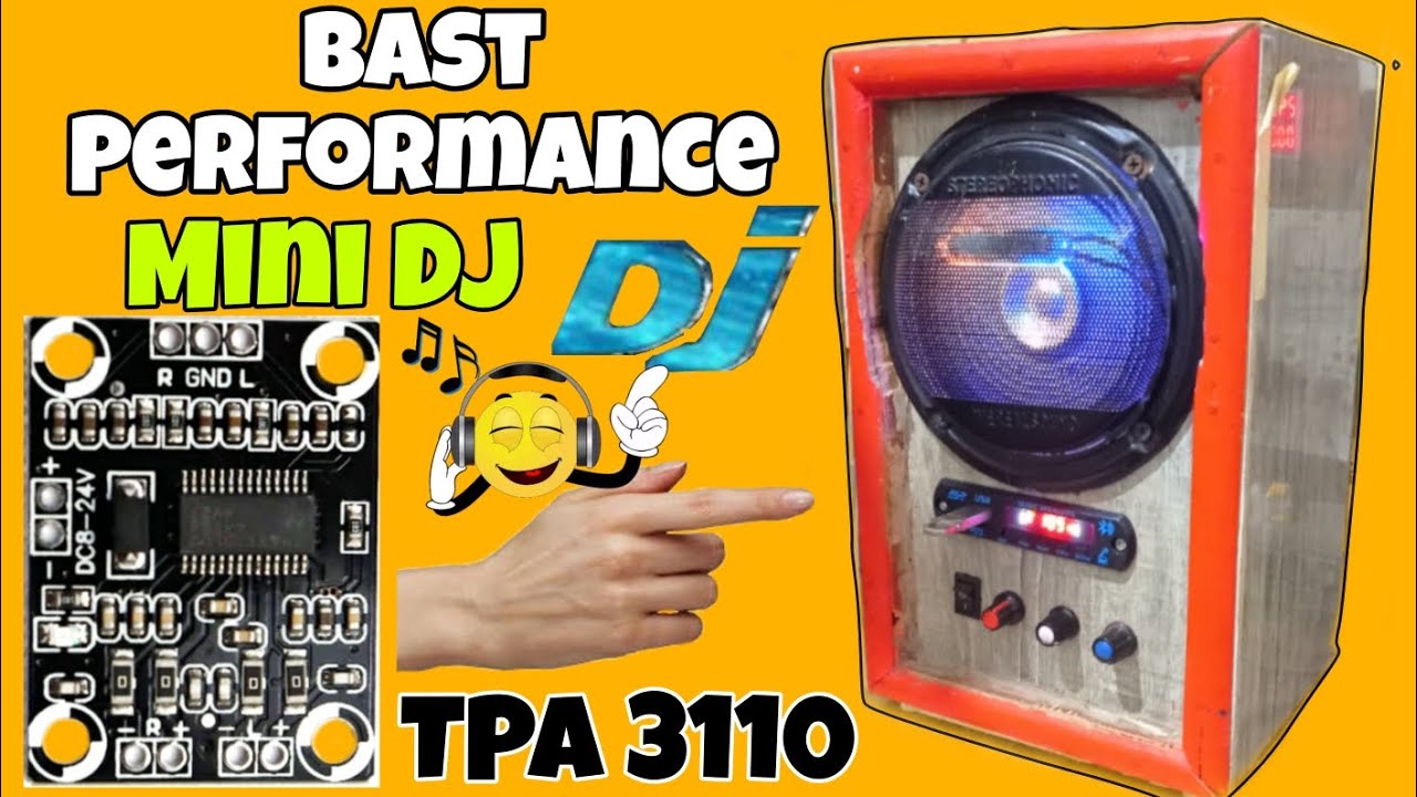 TPA 3110 amplifier board connection//TPA 3110 class D amplifier board ...