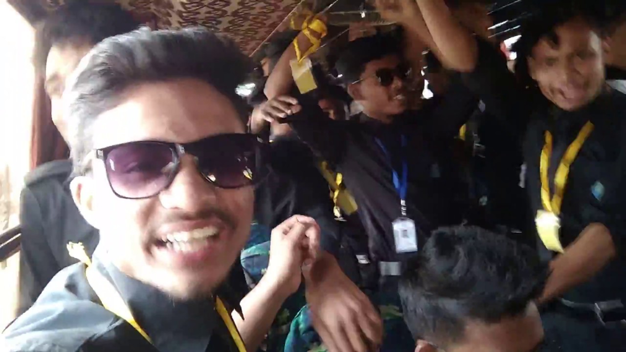 Enjoy picnic,, journey by bus - YouTube