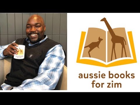 Catching Up With Alfred Chidembo - Aussie Books For Zim - YouTube