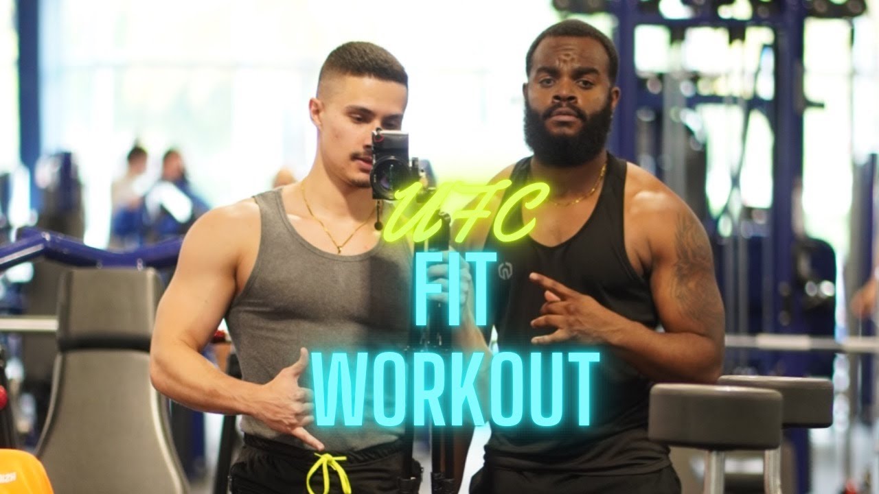 NEW UFC FIT GYM IN FLORIDA | BRUTAL SHOULDER/TRICEP WORKOUT DAY COLLAB ...