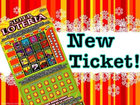 NEW TICKET! $5 Super Loteria Texas Lottery Scratch Off Tickets - YouTube