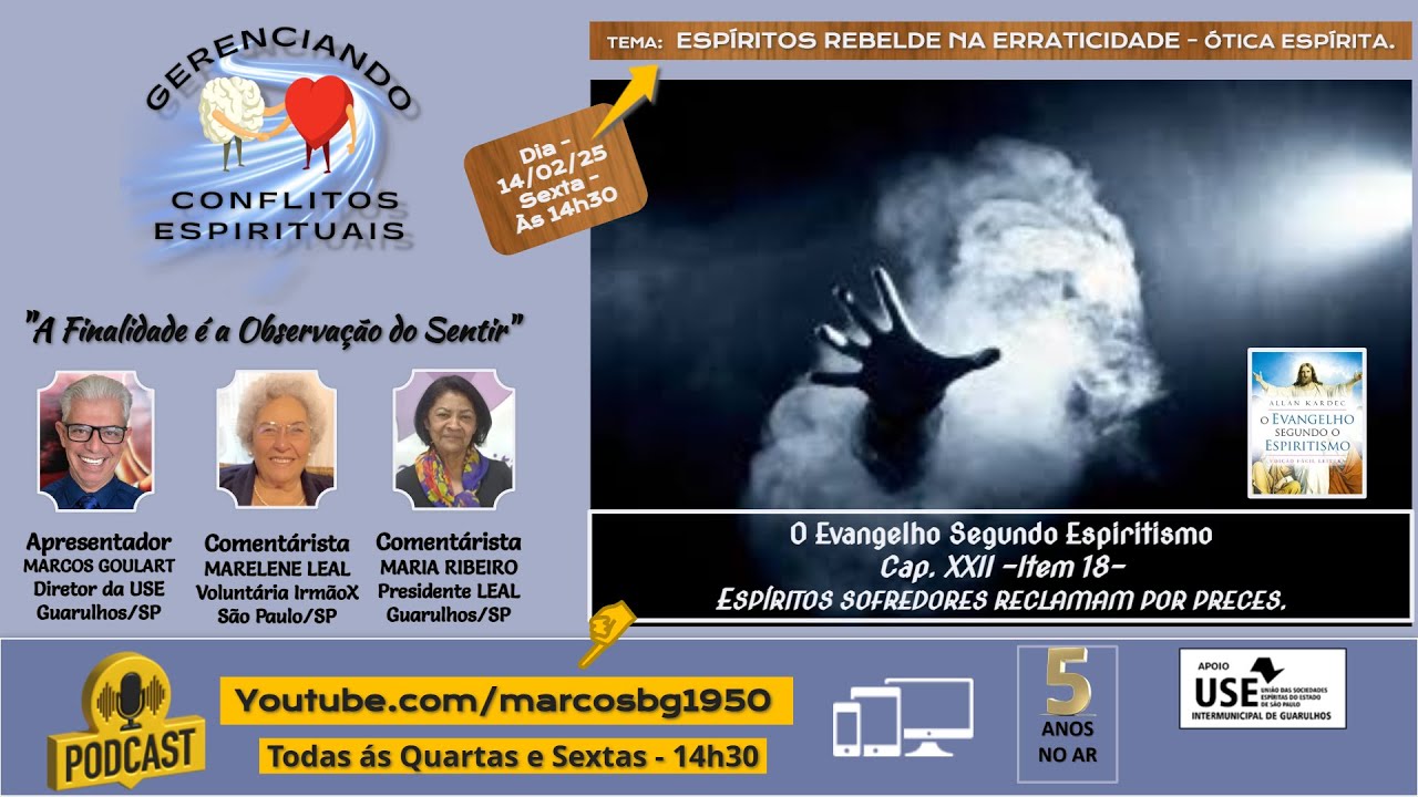 Espíritos rebelde na erraticidade. (Ótica Espírita) - YouTube