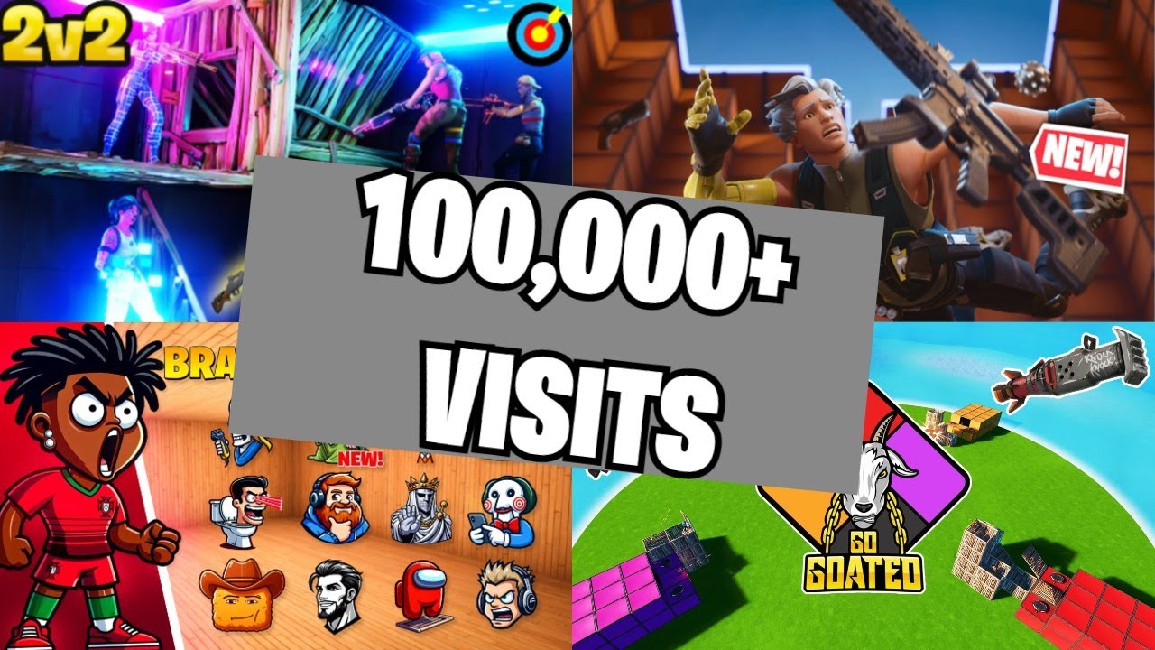 Playing the MOST POPULAR creative maps! - YouTube