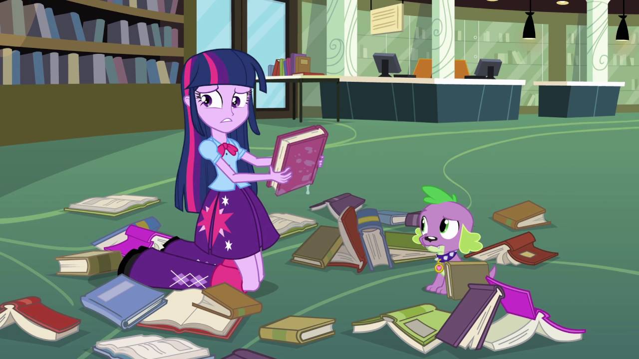 Twilight Sparkle at CHS's Library with Digimon Music - MLP: Equestria ...